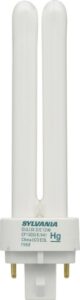 ledvance sylvania 20667 compact fluorescent 4 pin double tube 4100k, 13-watt, white