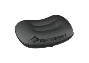 sea to summit aeros ultralight inflatable camping and travel pillow, regular (14.2 x 10.2) grey