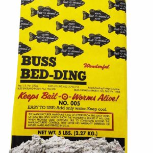 Magic Products Buss Worm Bedding, 5-Pound,black