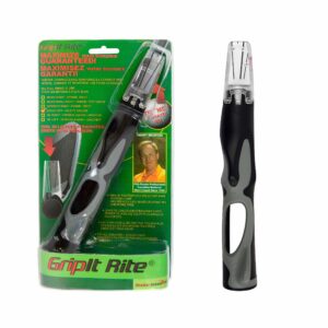 gripit rite golf grip for teaching correct gripping position using your own club (men's left)