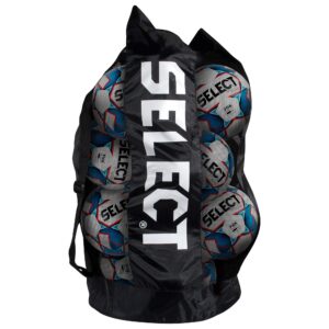 select duffle ball bag(holds 12 size 5 soccer balls), black