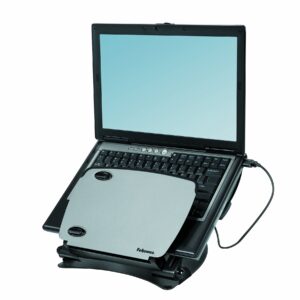 Fellowes Professional Series Laptop Workstation with USB, Black (8024601)