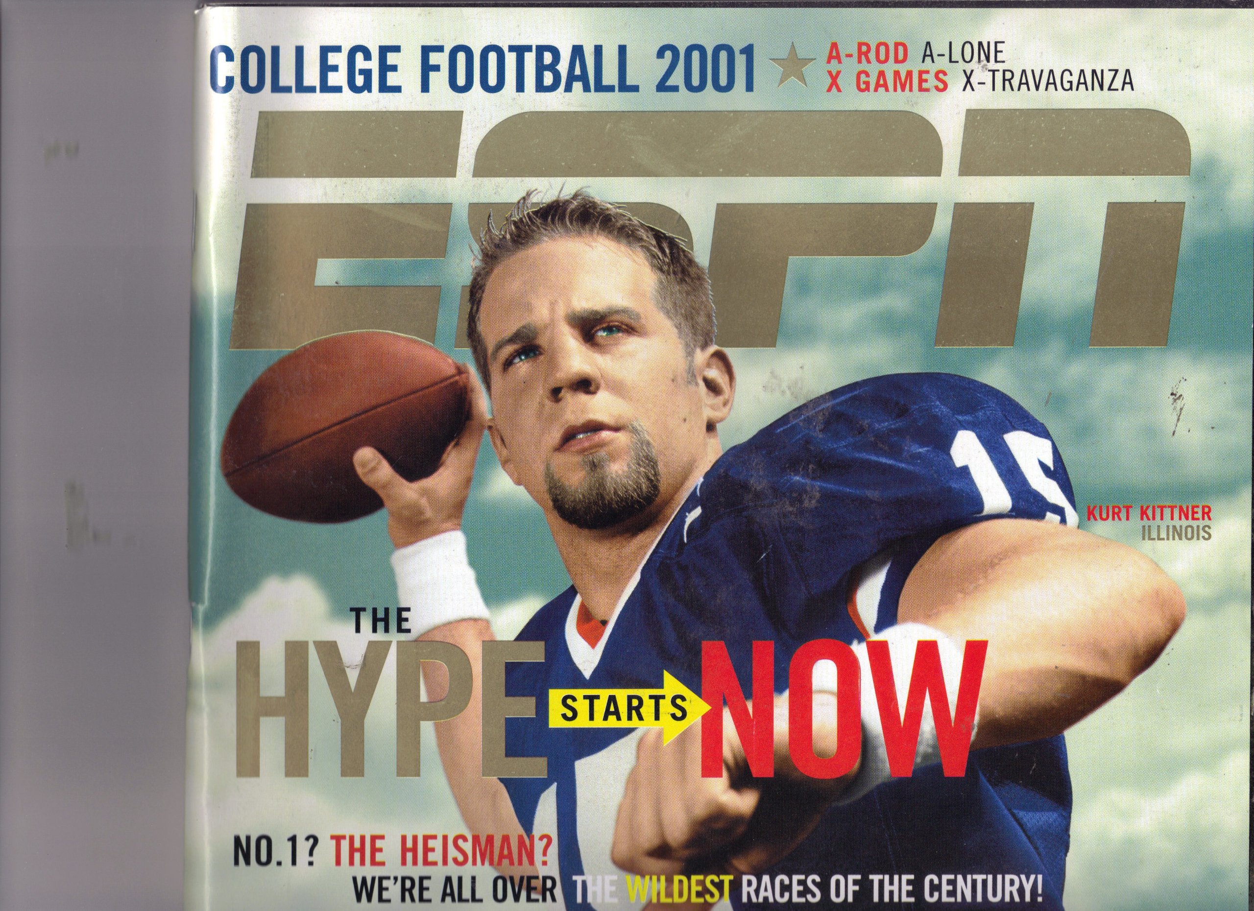 ESPN Magazine Fall 2001 (The hype starts now no.1? the heisman? we're all over the wildest races of the century!)