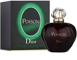 poison dior by christian dior for women eau de toilette 3.4 ounce