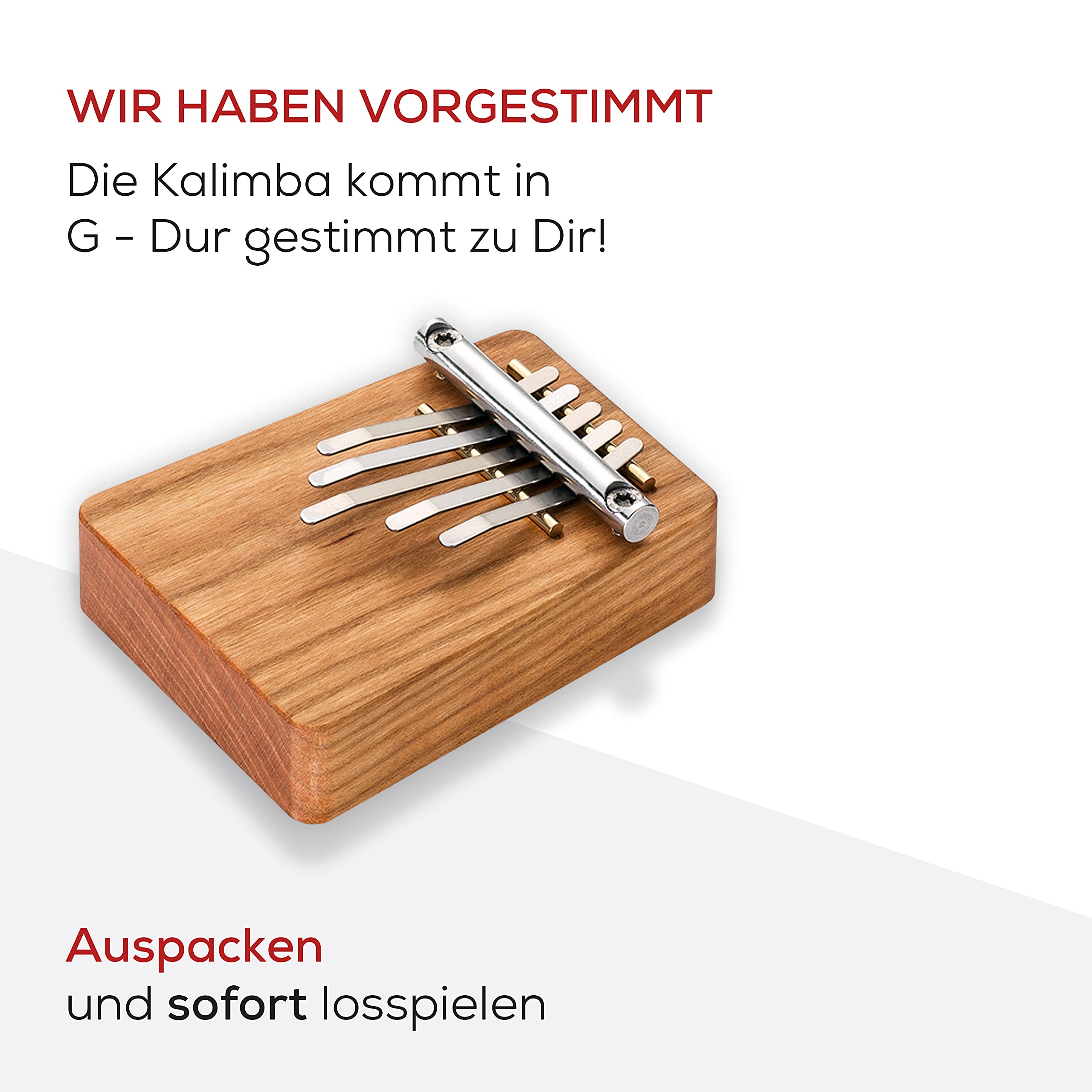 HOKEMA Kalimba B5 Pocket Thumb Piano