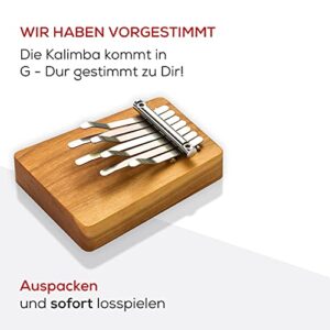 HOKEMA B7 Kalimba Thumb Piano Wide Tines Low Tones