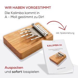 HOKEMA Kalimba, Natural (B9)