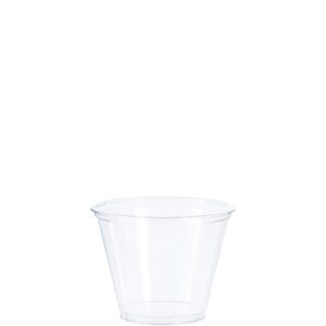 solo 9 oz ultra clear squat pet cold cup, tp9r (1,000 count)