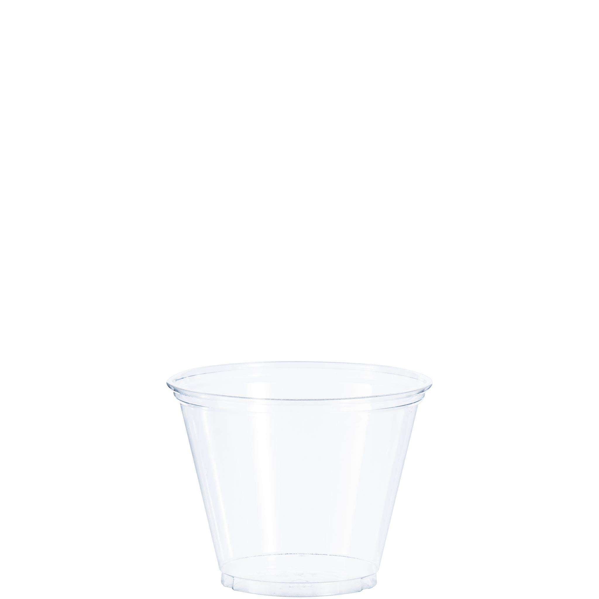 Solo 9 oz Ultra Clear Squat PET Cold Cup, TP9R (1,000 Count)