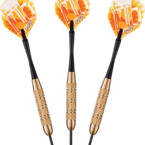 Fat Cat Beer Mug Steel Tip Darts, 17 Grams