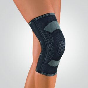 bort 114250 stabilogen® latex-free, knee brace, breathable knit compression knee brace for arthritis, acl injury, meniscus tear, medical grade, made in germany (small)