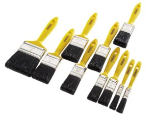 stanley hobby10 10 piece hobby paint brush set