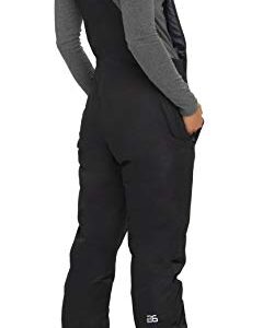 Arctix Women's Essential Insulated Bib Overalls, Black, 1X