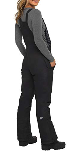 Arctix Women's Essential Insulated Bib Overalls, Black, 1X