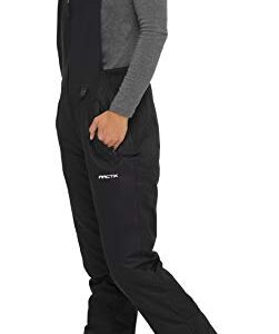 Arctix Women's Essential Insulated Bib Overalls, Black, 1X