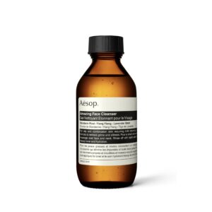 aesop amazing face cleanser - non-drying, enhanced with purifying mandarin rind - cleanses skin of oil and grime - 3.3 oz