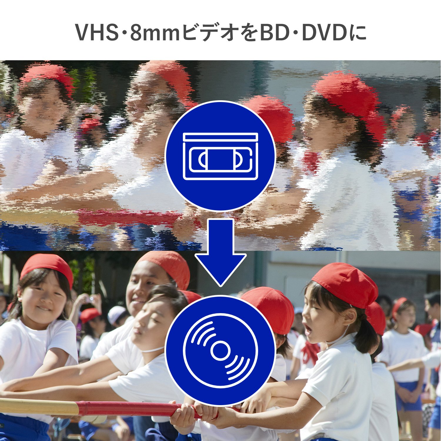 アイ・オー・データ IO Data Video/VHS 0.3 inch (8 mm) DVD/Blu-Ray Dubbing Computer Capture Video Capture Anareko Japanese Manufacturer GV-USB2/HQ