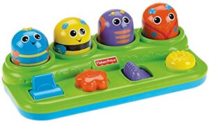 fisher-price brilliant basics boppin' activity bugs, pop-up infant toy [amazon exclusive]