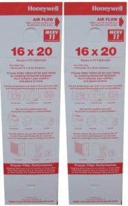 honeywell replacement media - fc100a1003 - 16" x 4" x 20" - 2-pack