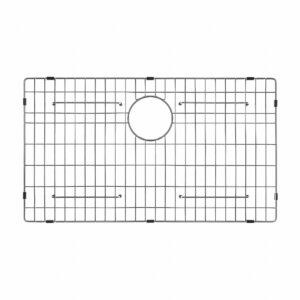 kraus kbg-200-33 stainless steel bottom grid for khf200-33 farmhouse sink , 29 1/2 in x 15 5/8 in x 1 1/8 in