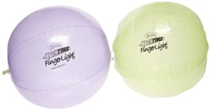 sportime fingerlights polyurethane balls - 14 inch - pair of 2 - assorted colors