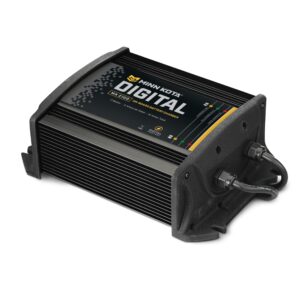 minn kota 1822105 mk 210d on-board battery charger (2 banks, 5 amps per bank)