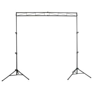 odyssey ltmts8 8 feet portable mobile dj truss kit lighting stand and truss package