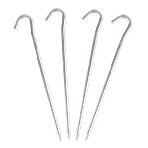 stansport 7" aluminum tent stakes - 4 pack (822)