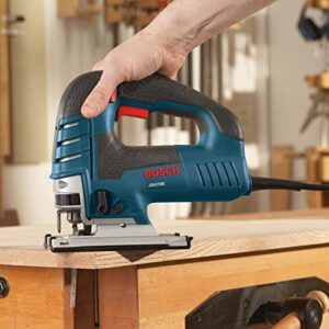 BOSCH JS470E 120V 7.0-Amp Corded Top-Handle Jig Saw, Blue