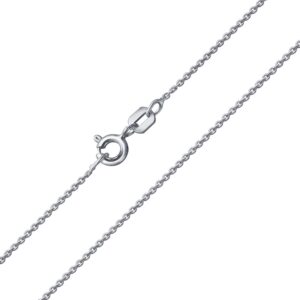 bling jewelry classic fine thin 1 mm strong rolo link cable chain necklace for women men .925 sterling silver 18 inch