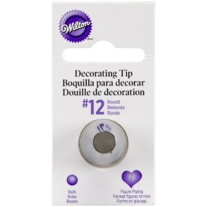 round decorating piping tip #12