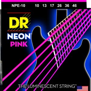 DR Strings HI-DEF NEON Electric Guitar Strings (NPE-10)