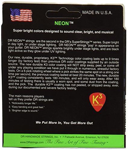 DR Strings HI-DEF NEON Electric Guitar Strings (NGE-11)