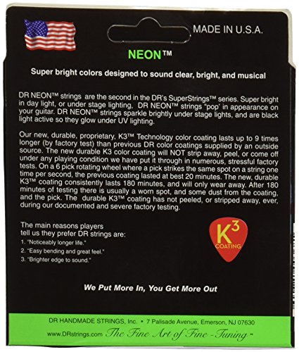 DR Strings HI-DEF NEON Electric Guitar Strings (NGE-11)