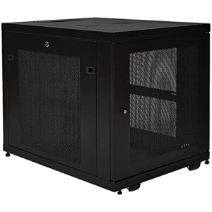 tripp lite 12u rack enclosure server cabinet, mid depth, 32.5" deep, 5 year warranty (sr12ub)