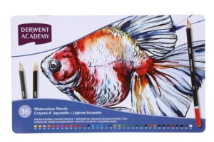 derwent academy watercolour 36 tin