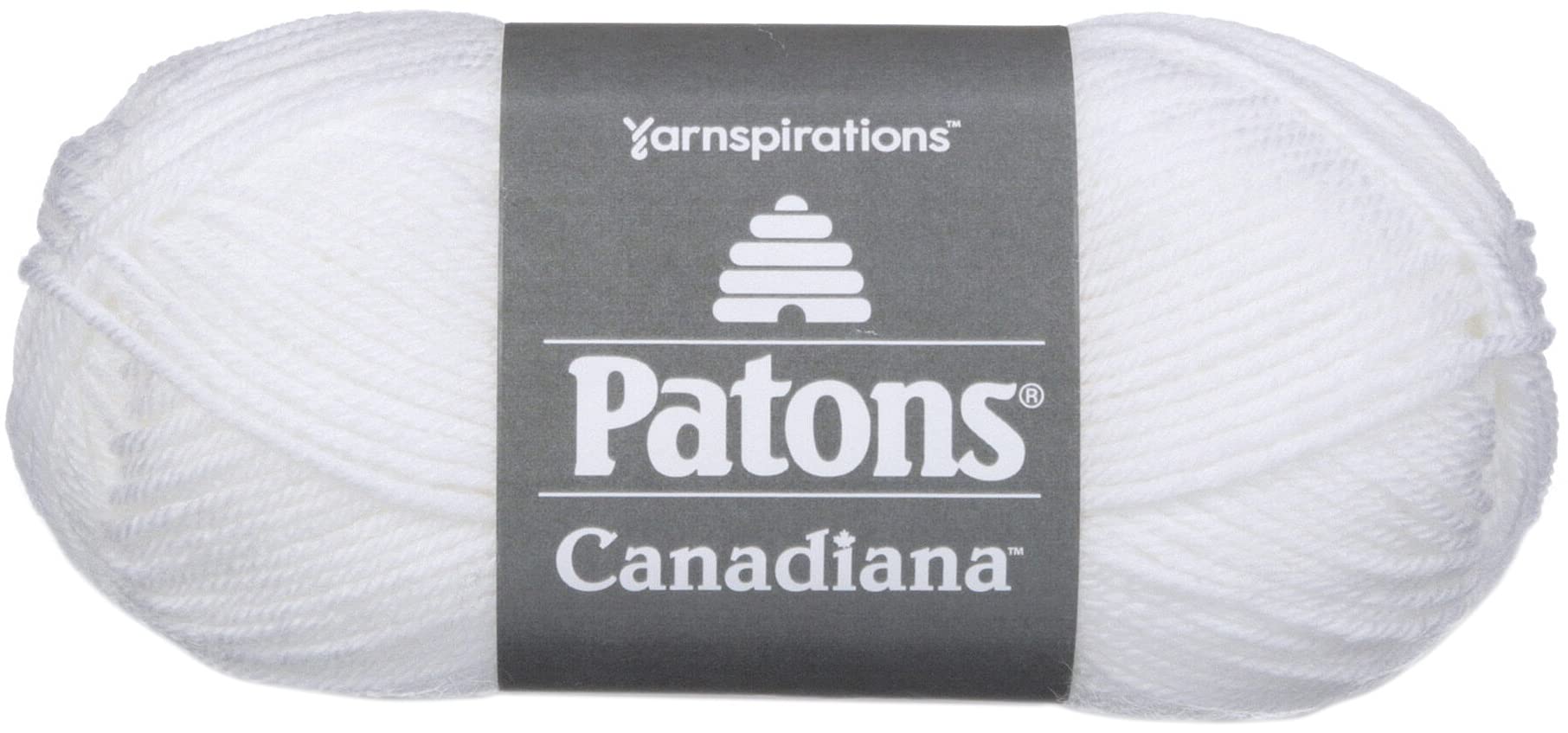 Patons Canadiana Yarn Solids (6-Pack) White 244510-10005