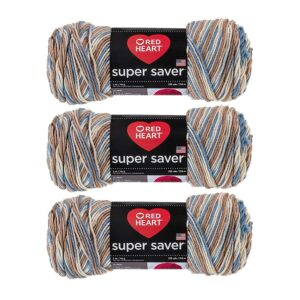 red heart super saver yarn (3-pack) mirage e300-301