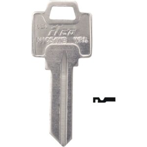 key blank for weiser lockset, 5-pin