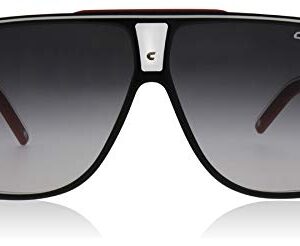 Carrera Grand Prix 2 T4O Black/White/Red Grand Prix 2 Square Pilot Sunglass