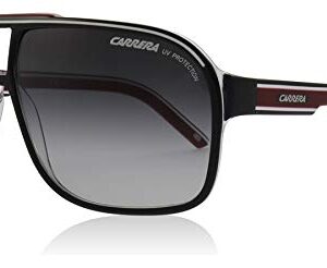 Carrera Grand Prix 2 T4O Black/White/Red Grand Prix 2 Square Pilot Sunglass