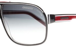 Carrera Grand Prix 2 T4O Black/White/Red Grand Prix 2 Square Pilot Sunglass