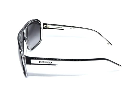 Carrera Grand Prix 2 T4M Pilot Sunglasses Lens Categ, Black/White, 64mm