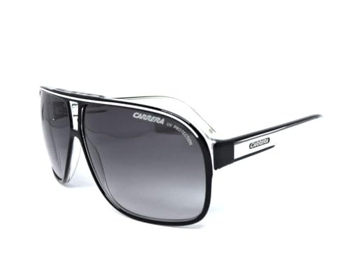 Carrera Grand Prix 2 T4M Pilot Sunglasses Lens Categ, Black/White, 64mm