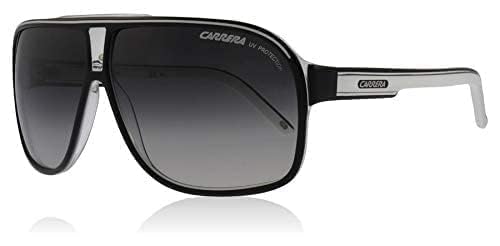 Carrera Grand Prix 2 T4M Pilot Sunglasses Lens Categ, Black/White, 64mm