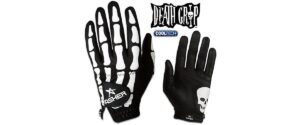 asher men's deathgrip left hand glove, black, x-large