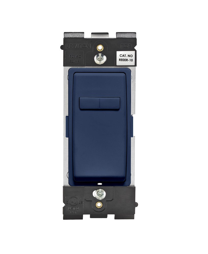 Leviton Renu Dimmer Switch Companion for Multi-Location Dimming, RE00R-RN, Rich Navy