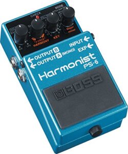 boss ps-6 harmonist pedal