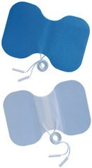 uni-patch specialty series black electrodes, blue gel (skin-friendly)