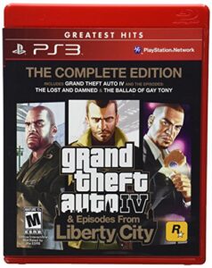 grand theft auto iv & episodes from liberty city: the complete edition